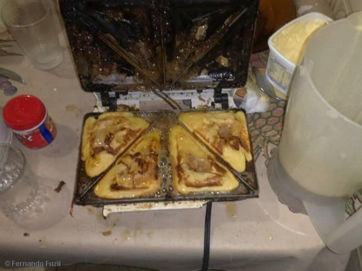 waffle a moda brasileiro | Pães e salgados | Receitas