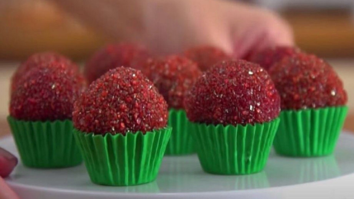 Brigadeiro red velvet | Receitas