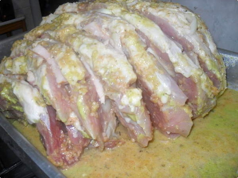 Pernil Recheado | Receitas
