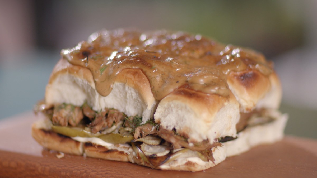 Sanduíche de pernil | Perto do Fogo | Receitas