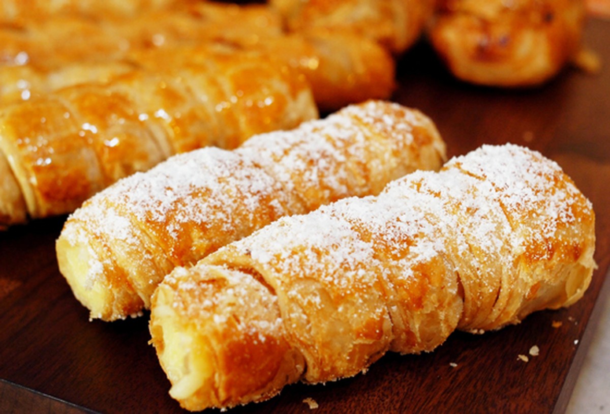 Folhado de banana | Doces e sobremesas | Receitas