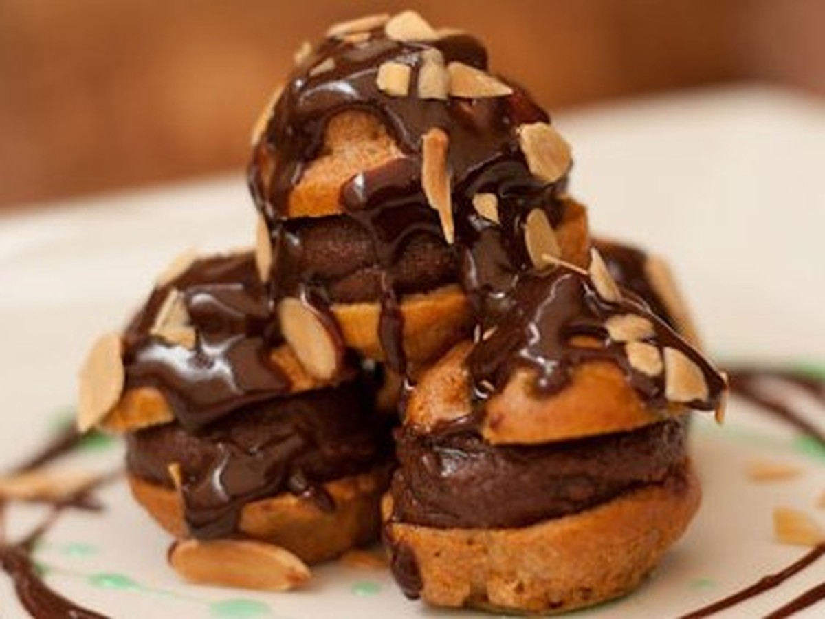 Profiteroles recheados de Nutella | Doces e sobremesas | Receitas