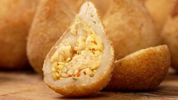 Minicoxinhas de frango | Receitas