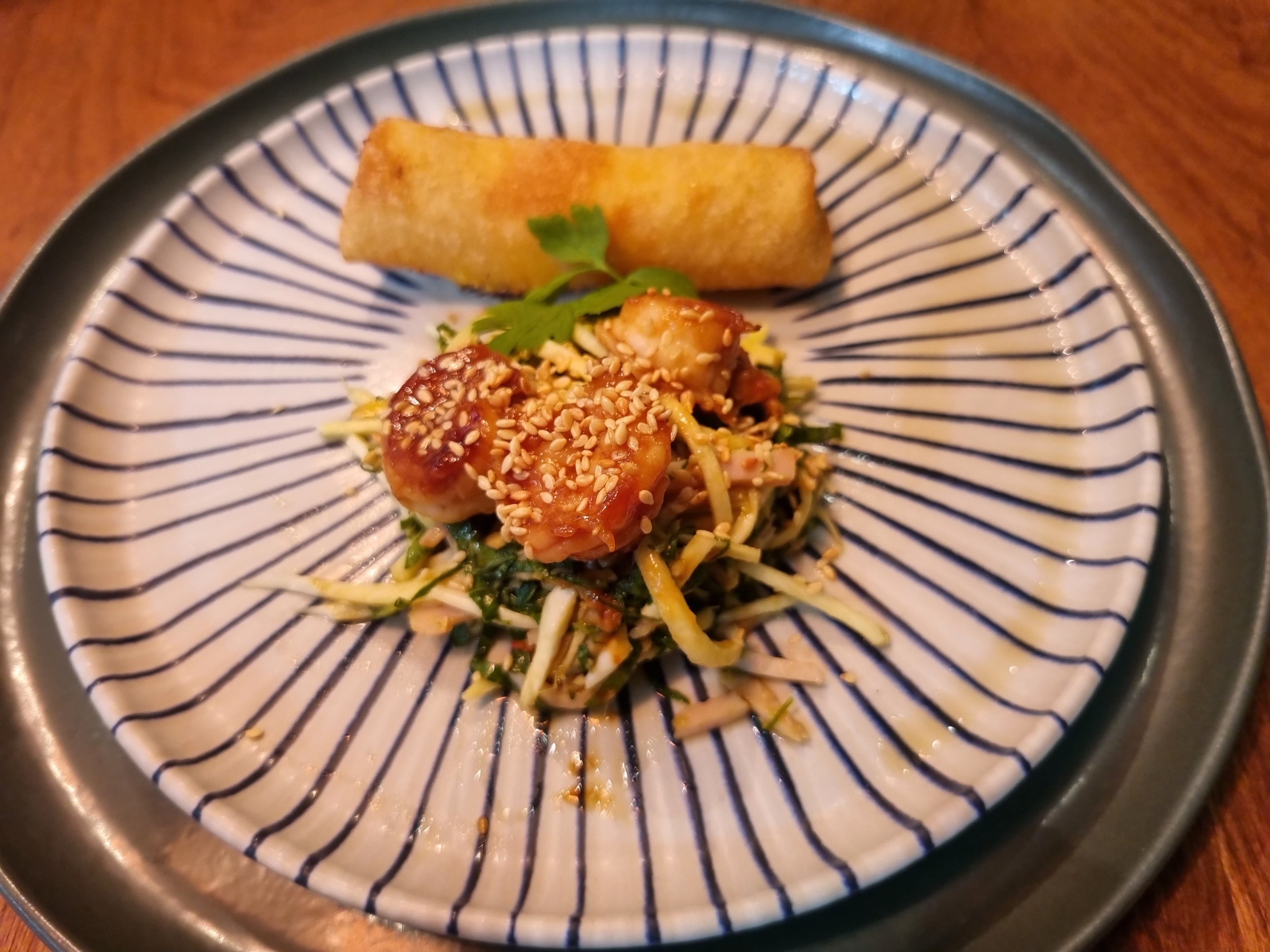 Harumaki de purê de baroa e queijos do Claude Troisgros | Receitas