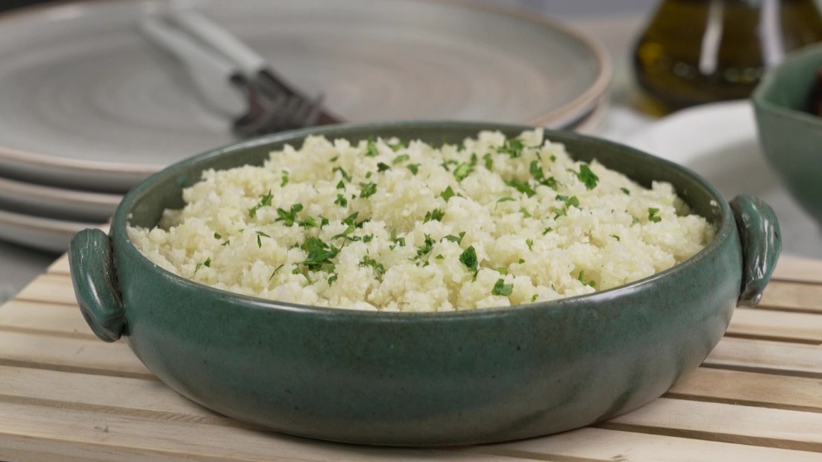 Falso arroz de couve-flor | Acompanhamentos | Receitas