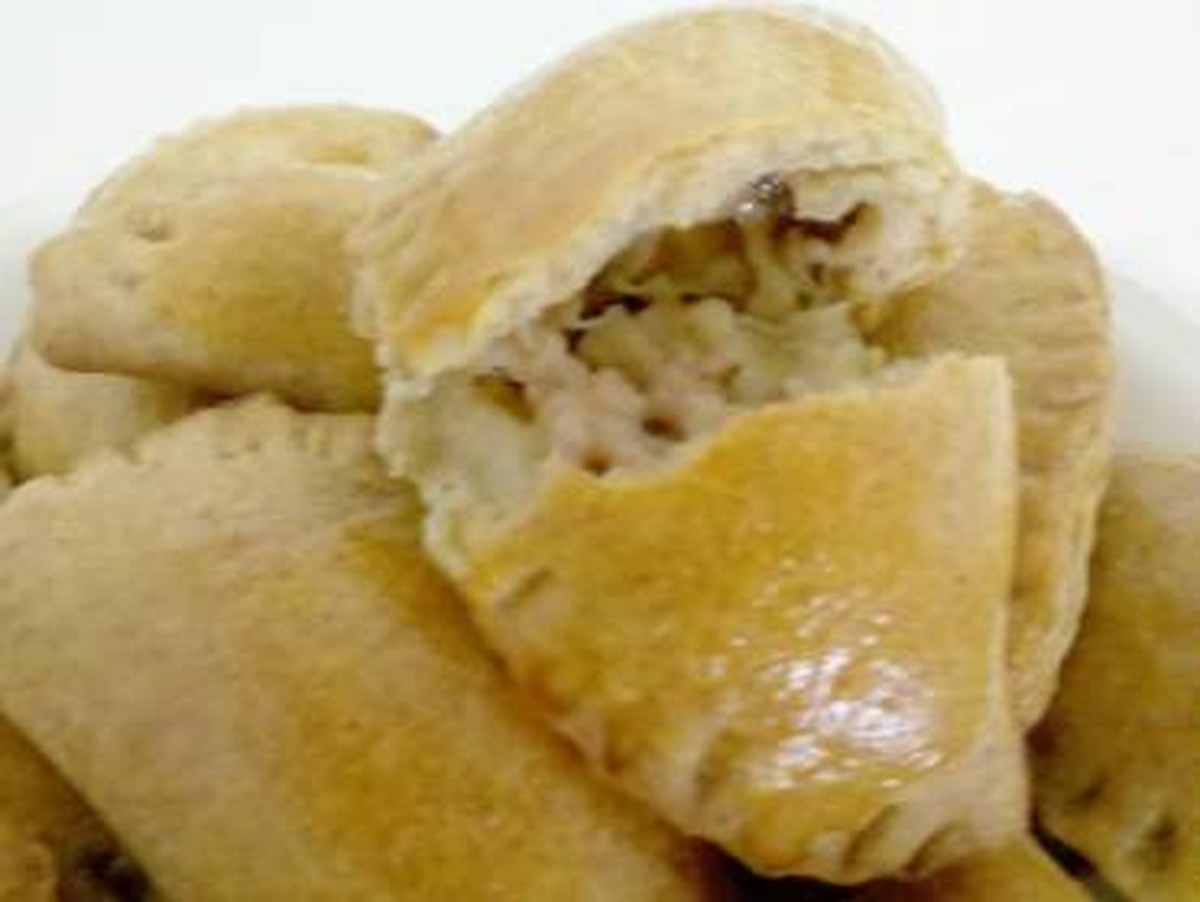 Pastel assado | Pães e salgados | Receitas
