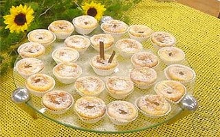 Queijadinha Recheada | Receitas