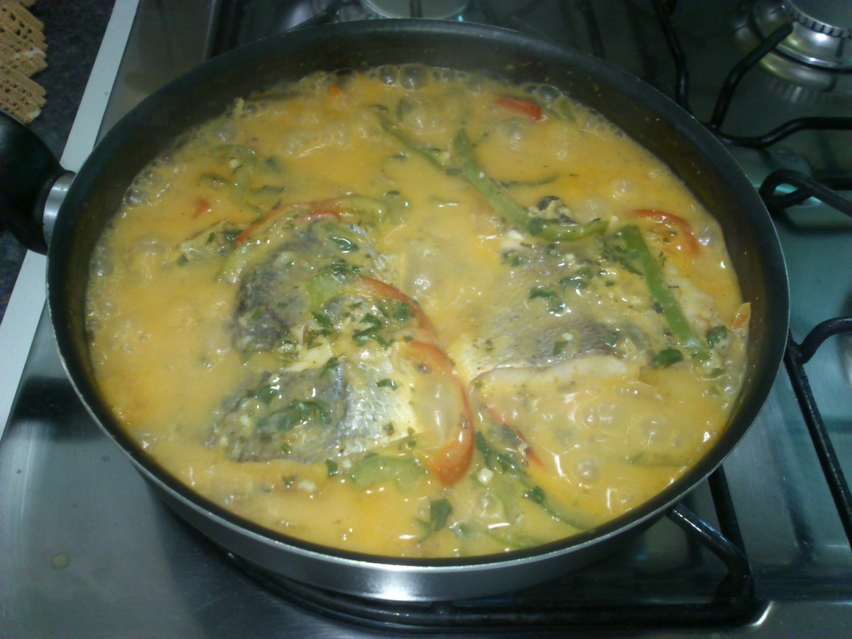 Peixe ao leite de coco | Peixes e frutos do mar | Receitas